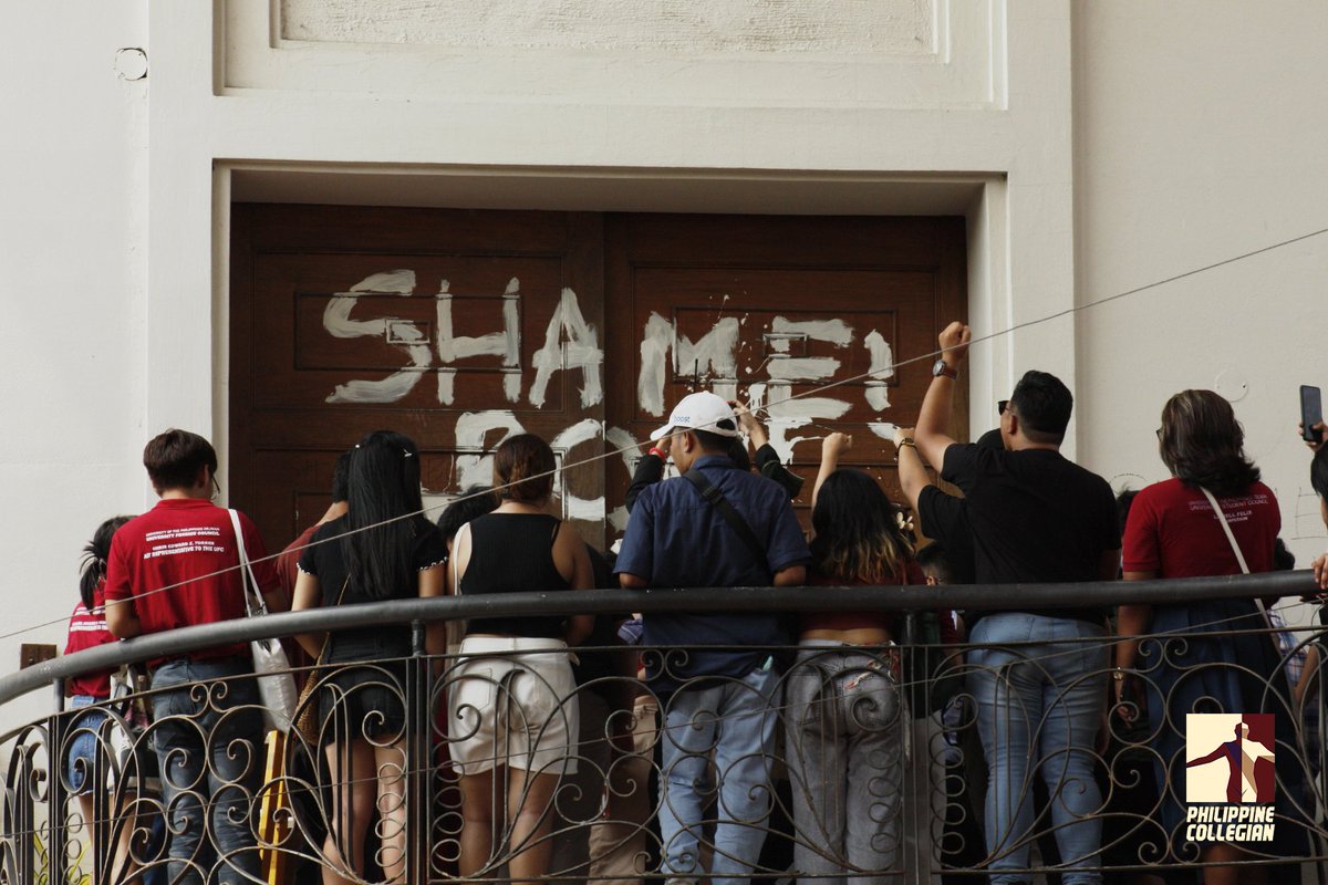 Philippine Collegian on Twitter: "IN PHOTOS: Despite the sectoral regents’ support for former ...