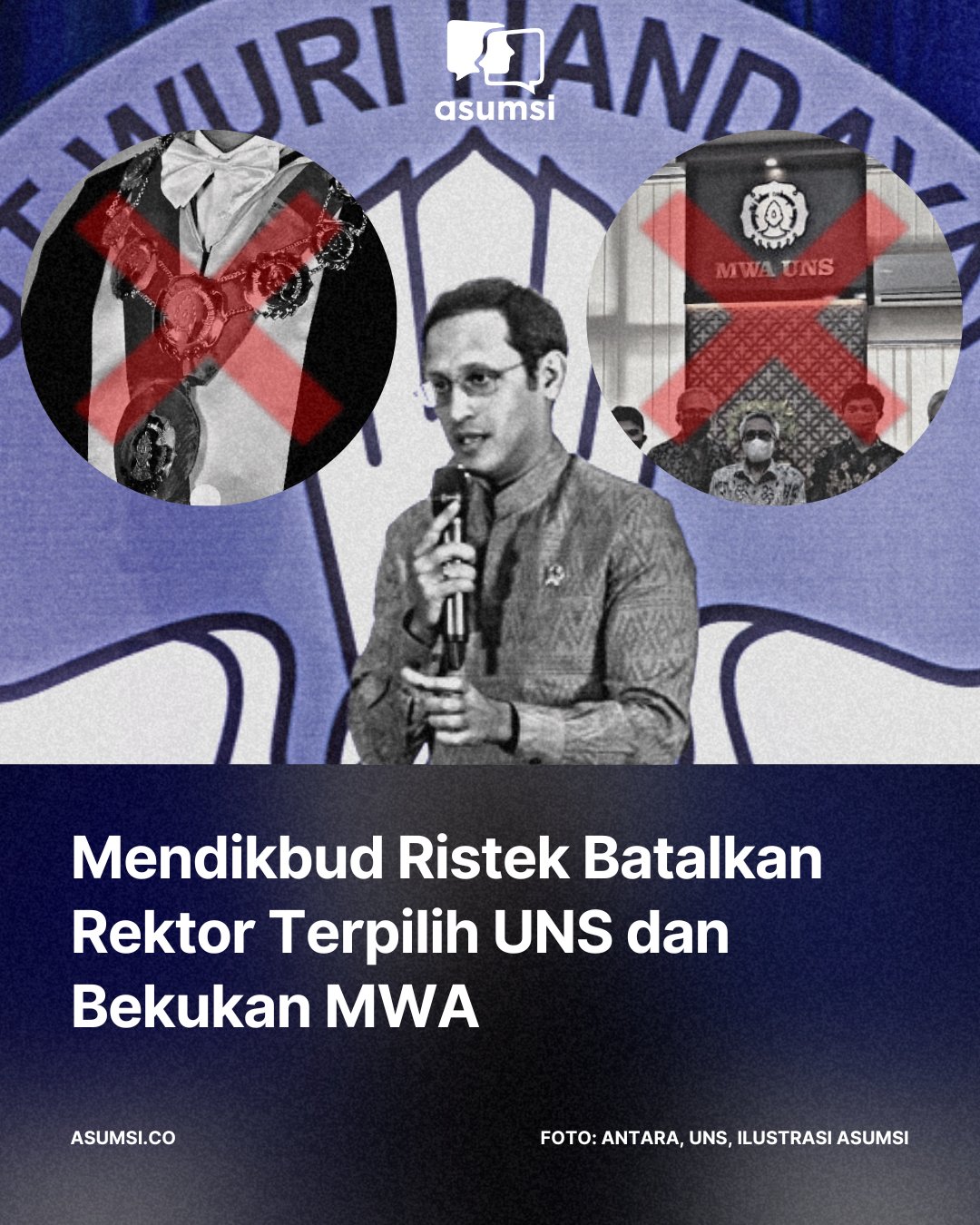 Asumsi on Twitter: "Menteri Pendidikan, Kebudayaan, Riset, dan Teknologi Nadiem Makarim ...