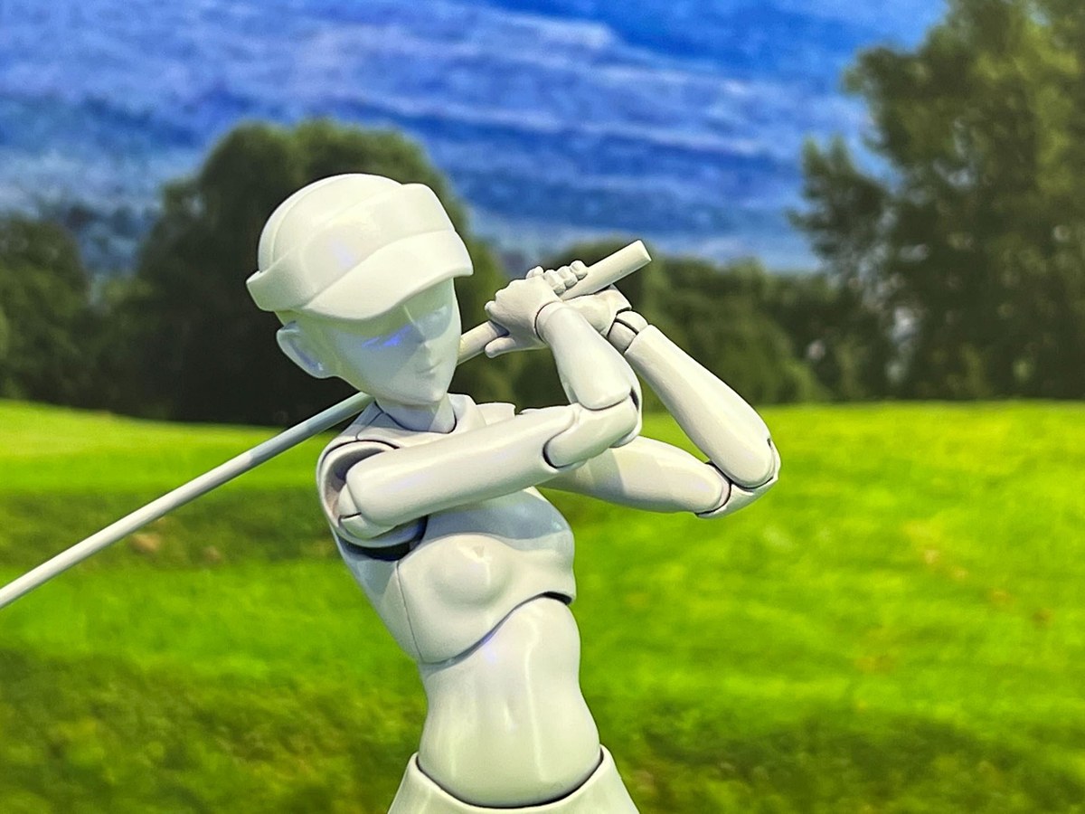 HOBBY Watch on Twitter: "デッサン用可動フィギュア「ボティちゃん」にスポーツエディションが登場！アニメ「BIRDIE WING」のゴルフスイングを再現 https ...