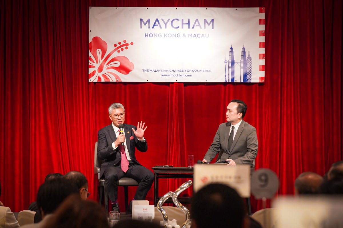 Tengku Zafrul 🇲🇾 on Twitter: "Dialog khas bersama Malaysian Chamber of Commerce Hong Kong ...