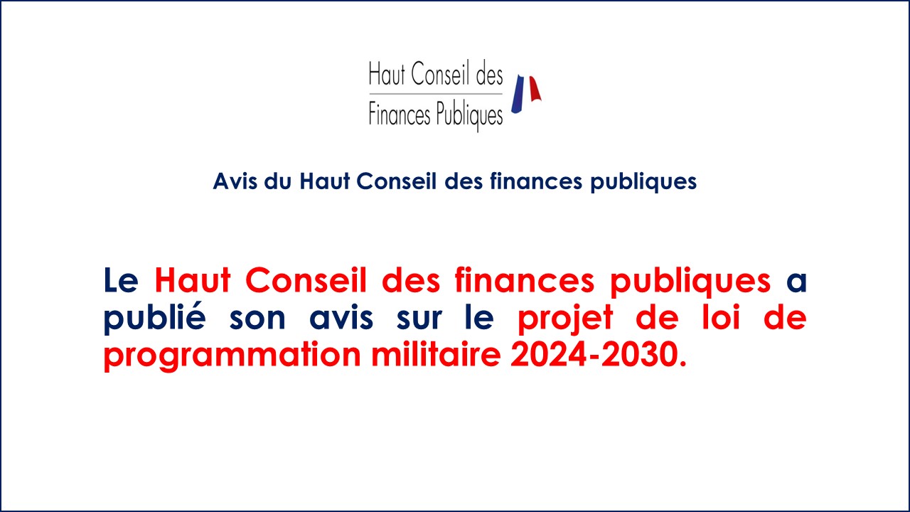 Haut Conseil des finances publiques on Twitter: "Le Haut Conseil des finances publiques a publié ...