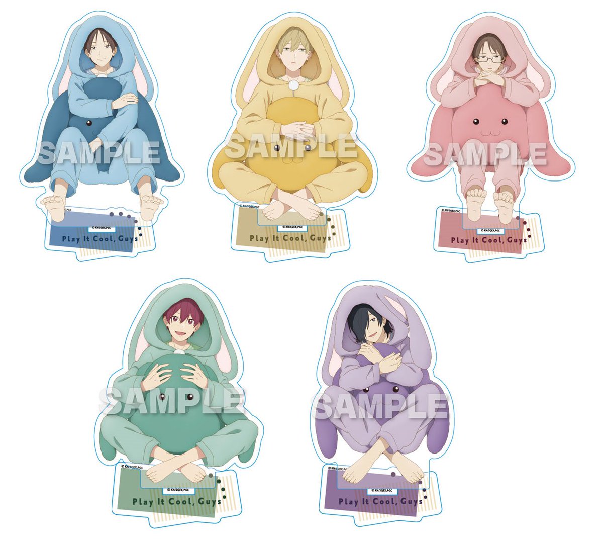 아미아미 on Twitter: "《쿨하고 바보같은 남자》 토끼귀 파자마ver. 굿즈 4종 포스트 카드 세트 https://amiami.com/eng/detail/?gcode ...