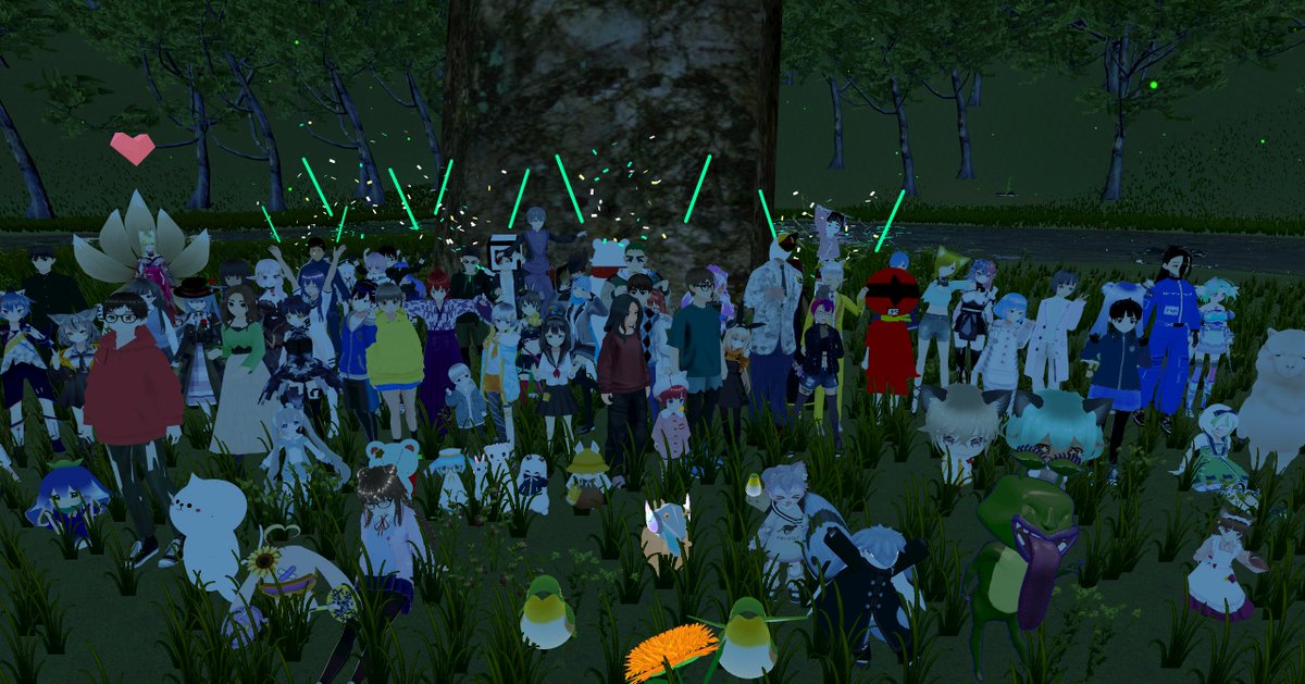 SpritePlum on Twitter: "今週も Hello Cluster いい感じでした～ 1つ反省があります。 一人称で見てたらいつの間にか起ち上ってて後ろの人にご迷惑をかけました ...