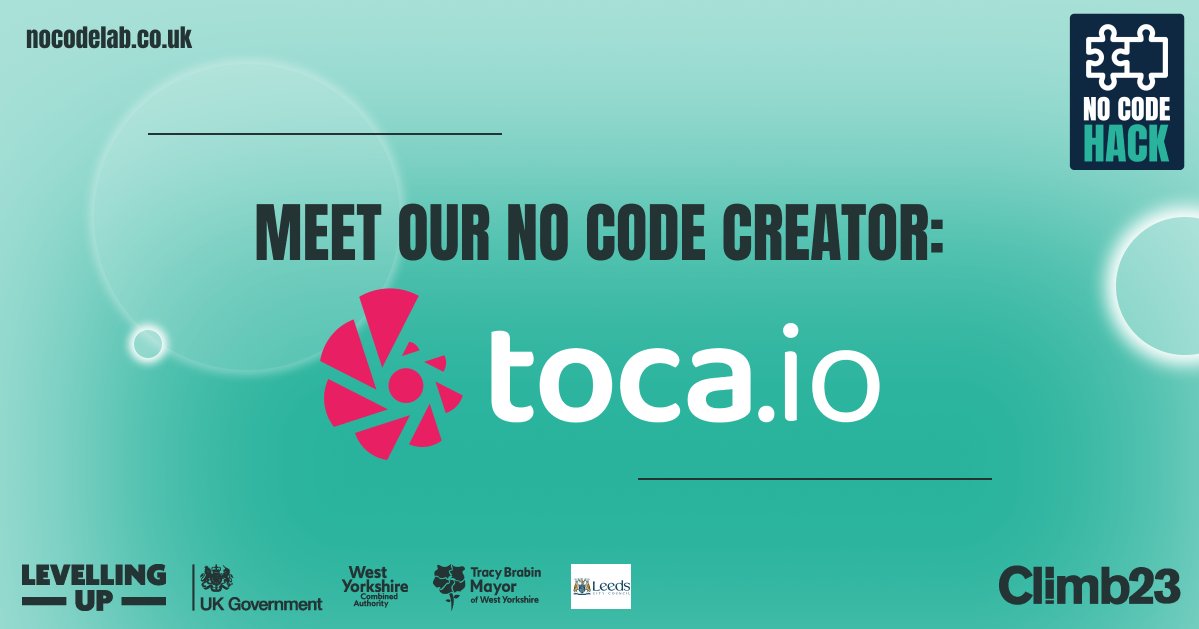 No Code Lab on Twitter: "Welcome, @toca_io one of our #NoCode creators. Toca is a no-code ...