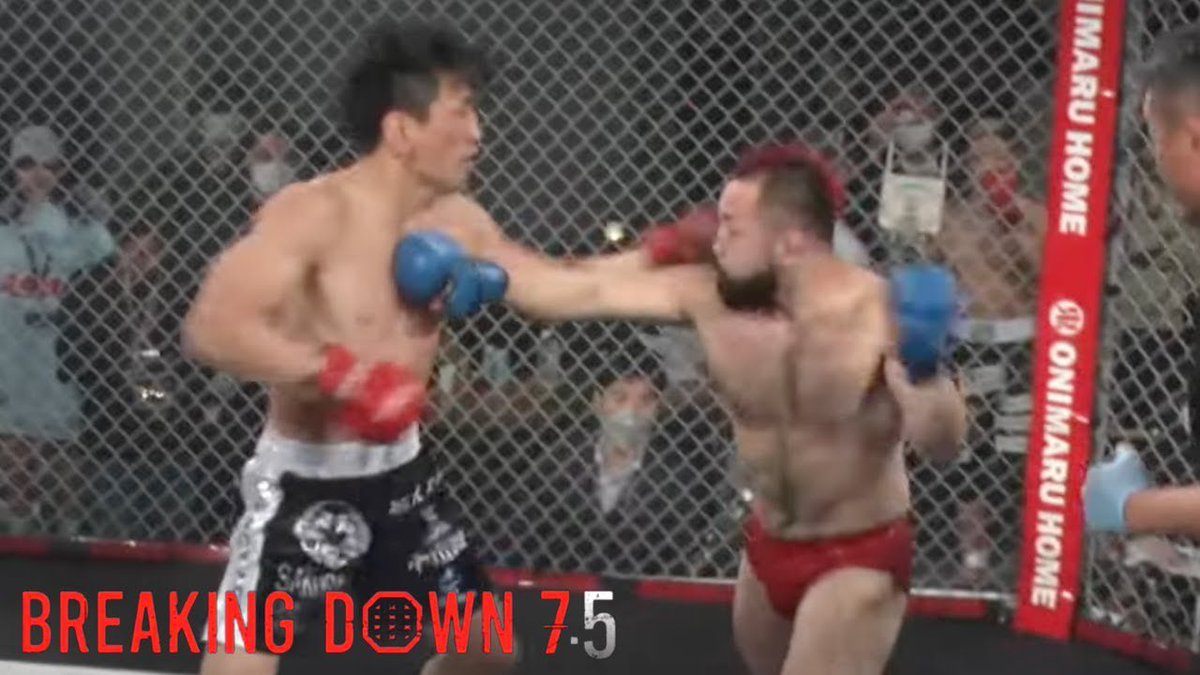 【胸毛ニキ】八須拳太郎 on Twitter: "VS秀虎戦のすべて #BreakingDown7_5 をアップしました！！ 改めて秀虎さん、試合ありがとうございました！！ https ...