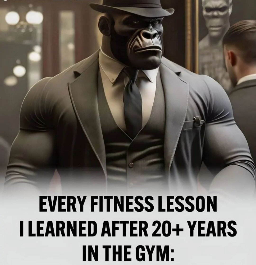 Every Fitness Lesson I Learned After 20+ Years In The Gym: //Thread ...