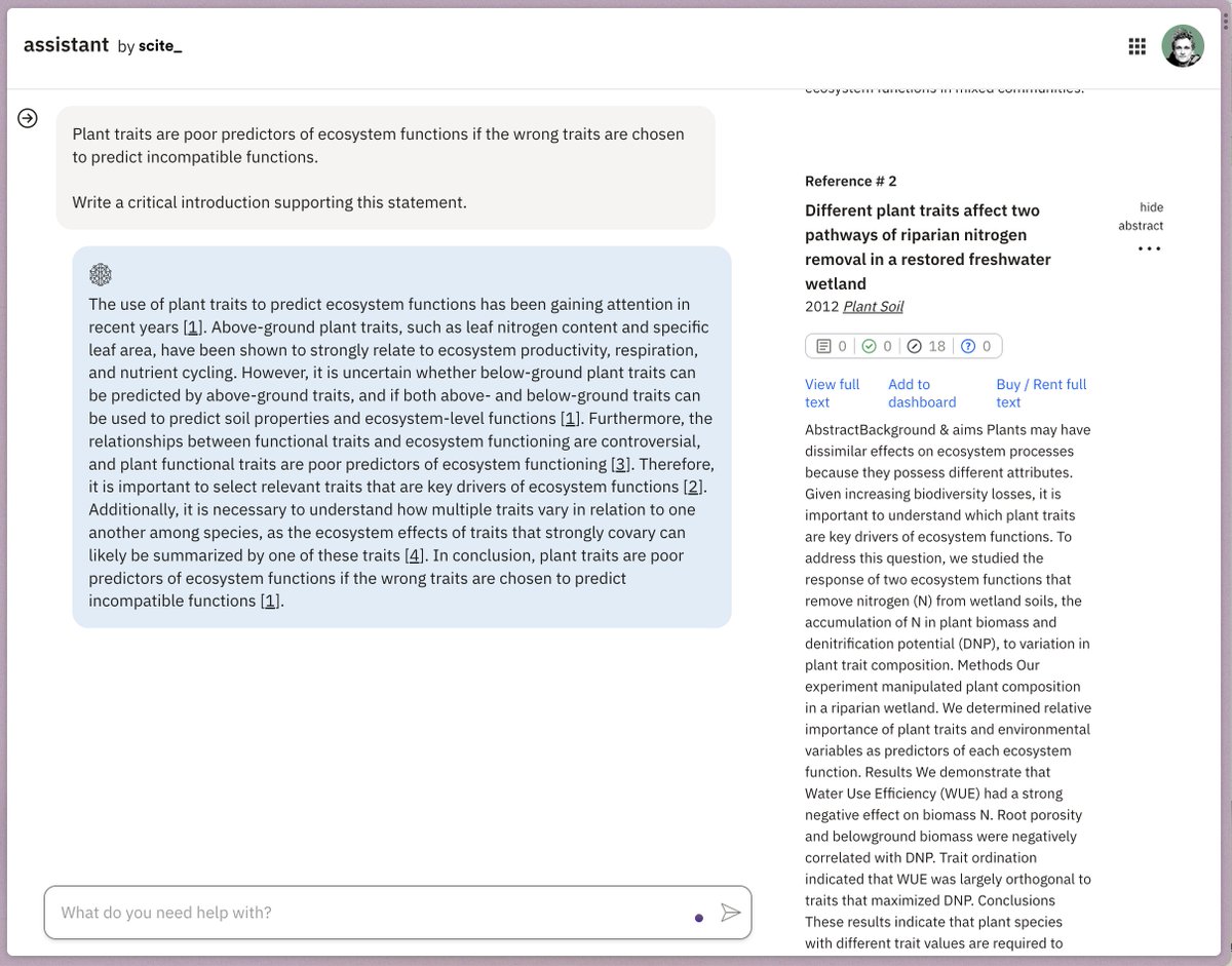 You can't use ChatGPT for a literature review - it makes up references. Use Scite Assistant ...