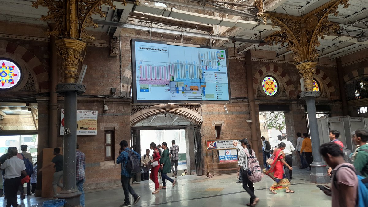 Sahil P on Twitter: "Being tourist in your own city. CST station. Visiting after long time and ...