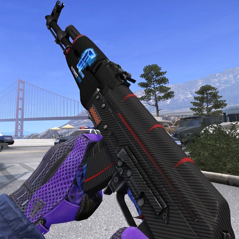Maroko on Twitter: "This ST FT AK-47 | Redline with a Titan Holo Kato 14 Sticker also got ...