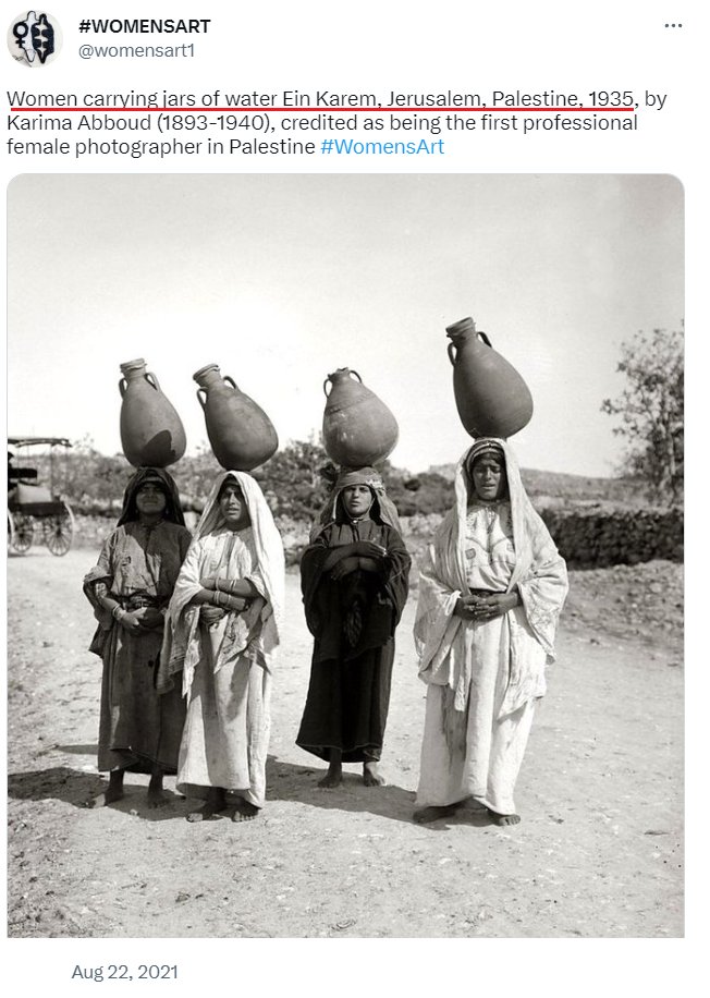شارح On Twitter دوست دارم بدونم قلمفرسا چی در مورد ایران سرچ کرده بودن که زنان فلسطینی در 1935