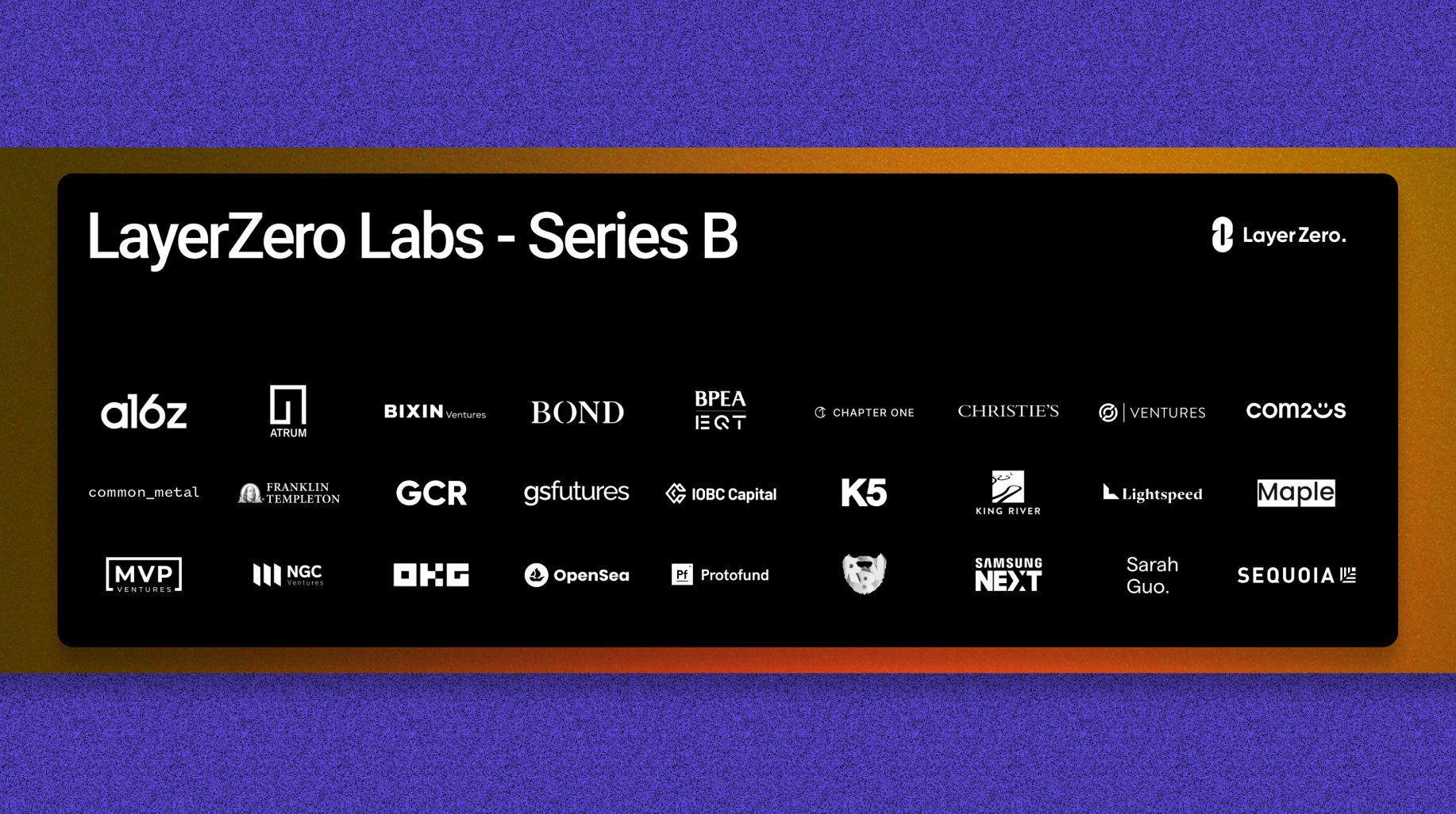 Huohuo :)🧙🏿‍♂️ on Twitter: "🎯LayerZero 交互指南 L0最近完成了B轮融资，估值近30亿美元 与ZKSYNC的估值相比（1.2亿美元），融资金额约为2.5倍 ...