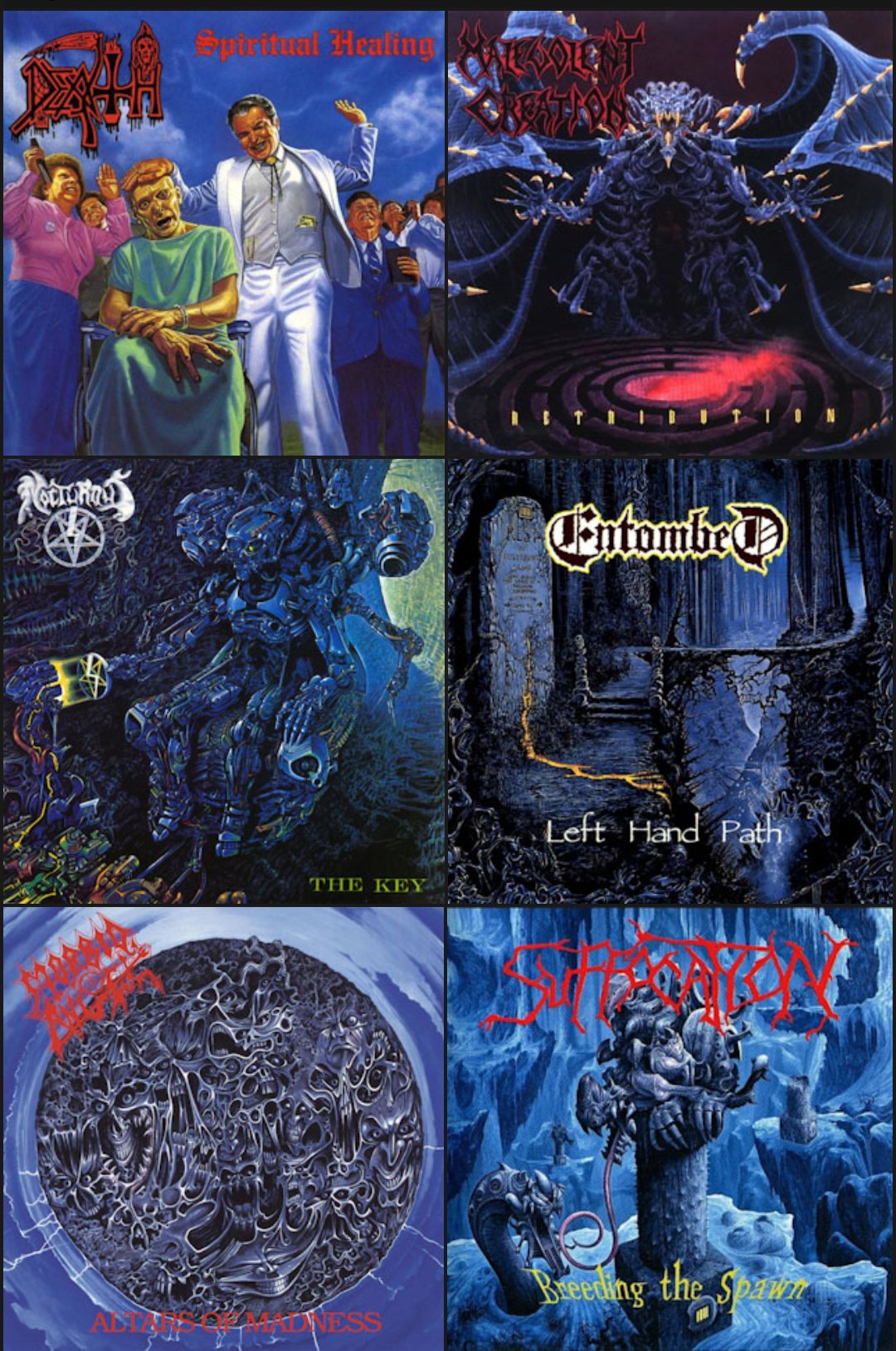 Death Metal Albums Classic