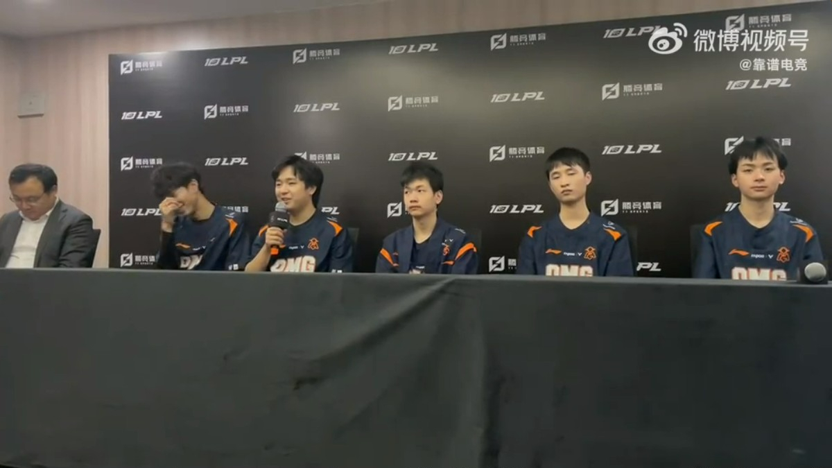 LPL Fanclub on Twitter: "Shanji at the post-match press conference: "#6 team should beat #7 team ...