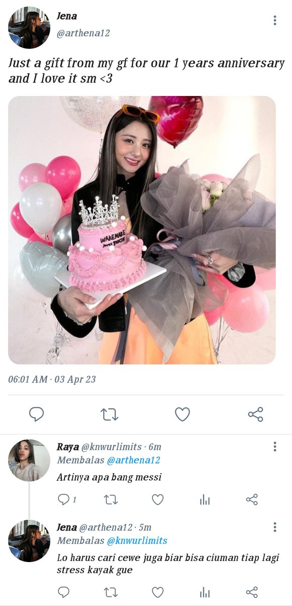 Nad on Twitter: "The story of Kinara with her older gf. — Shinez / KAZUJIN Few Tweet AU! Written ...