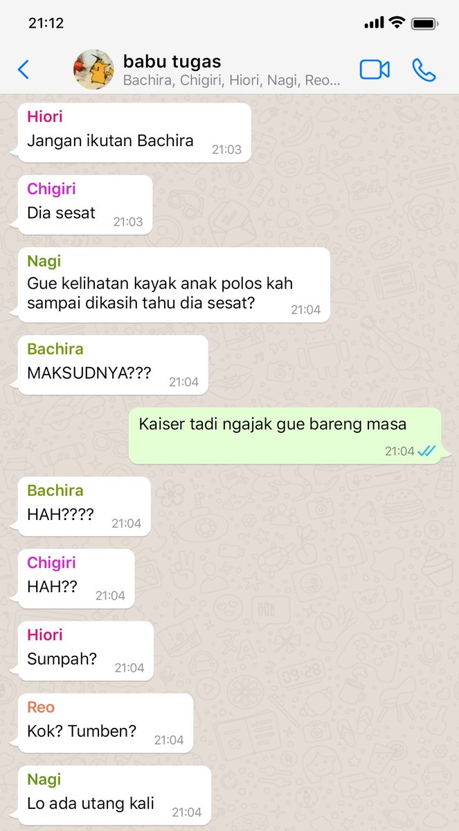 aca on Twitter: "04 — telat dan cabut"