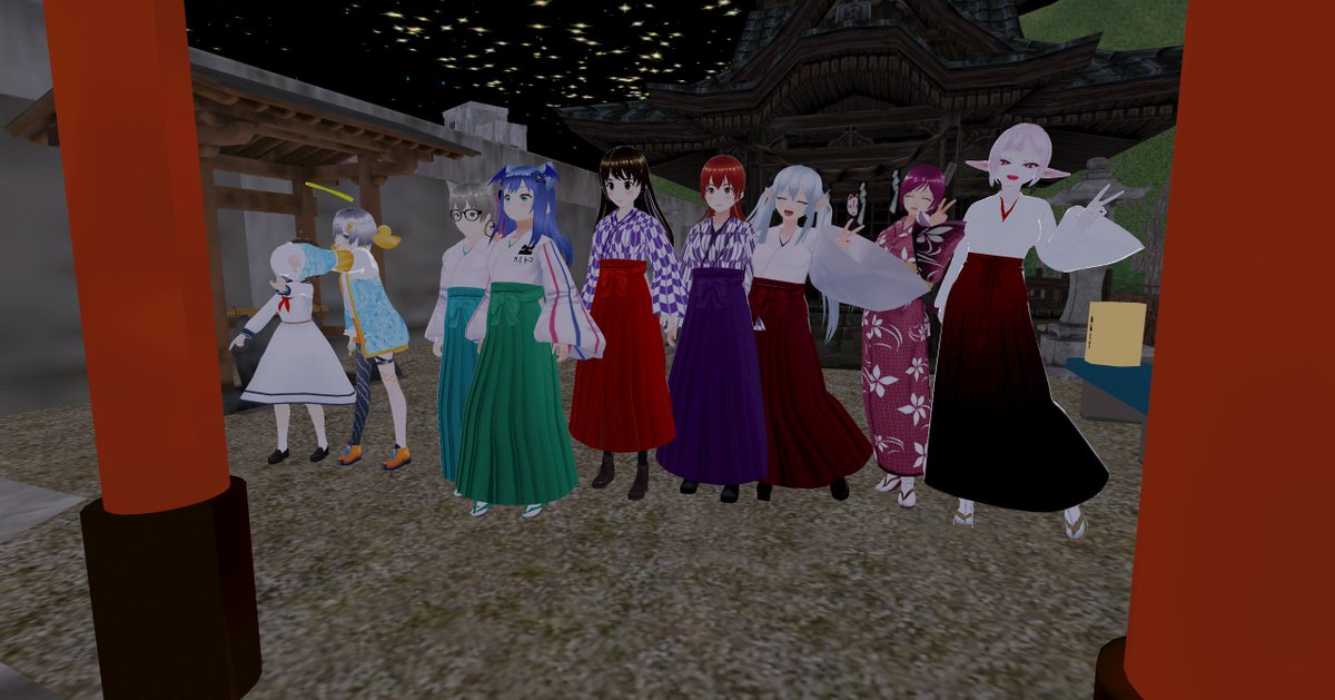 SpritePlum on Twitter: "迷子になりながらも素敵な旅でした～w フレンドさんも増えました～ #cluster https://cluster.mu/w/a4535549 ...