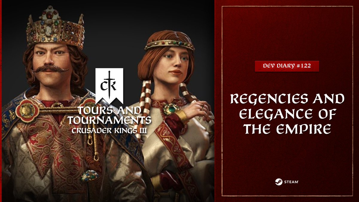 Crusader Kings III on Twitter: "PC Dev Diary #122 - Regencies ...