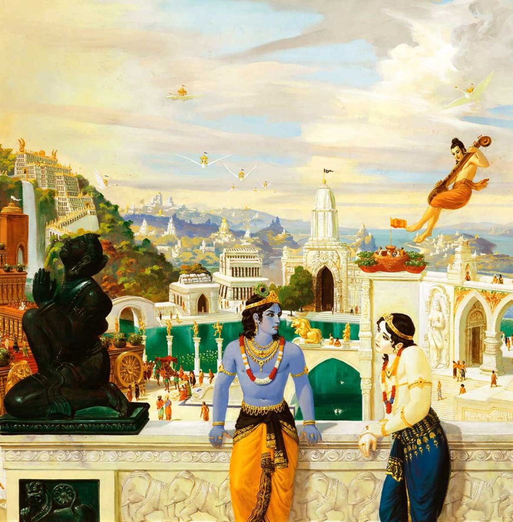 “When Indra, King of the Gods, had destroyed the Titan who held the ...