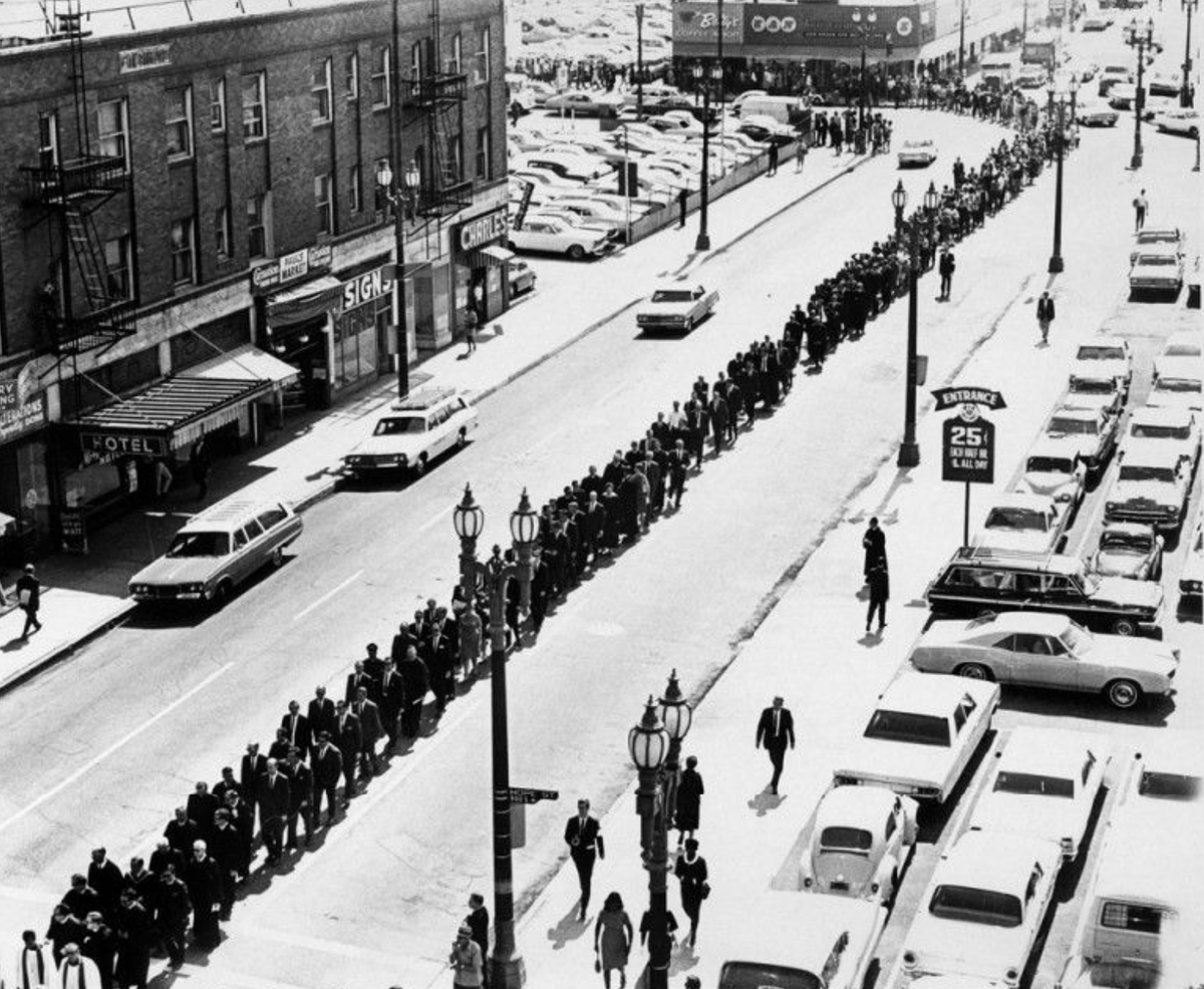 LAhistory on Twitter: "Dr. Martin Luther King, Jr. was assassinated on ...