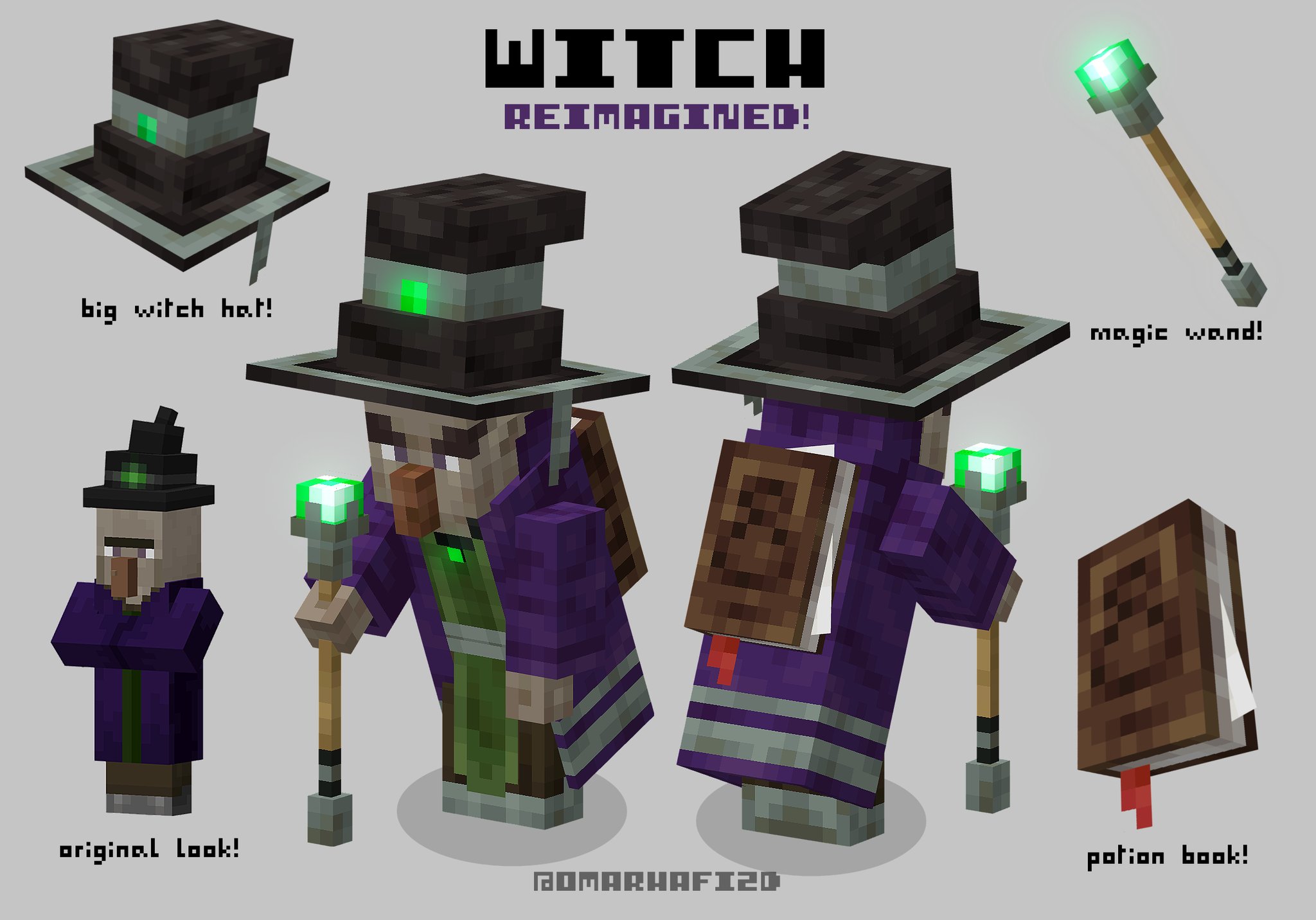 Minecraft Witch Potions