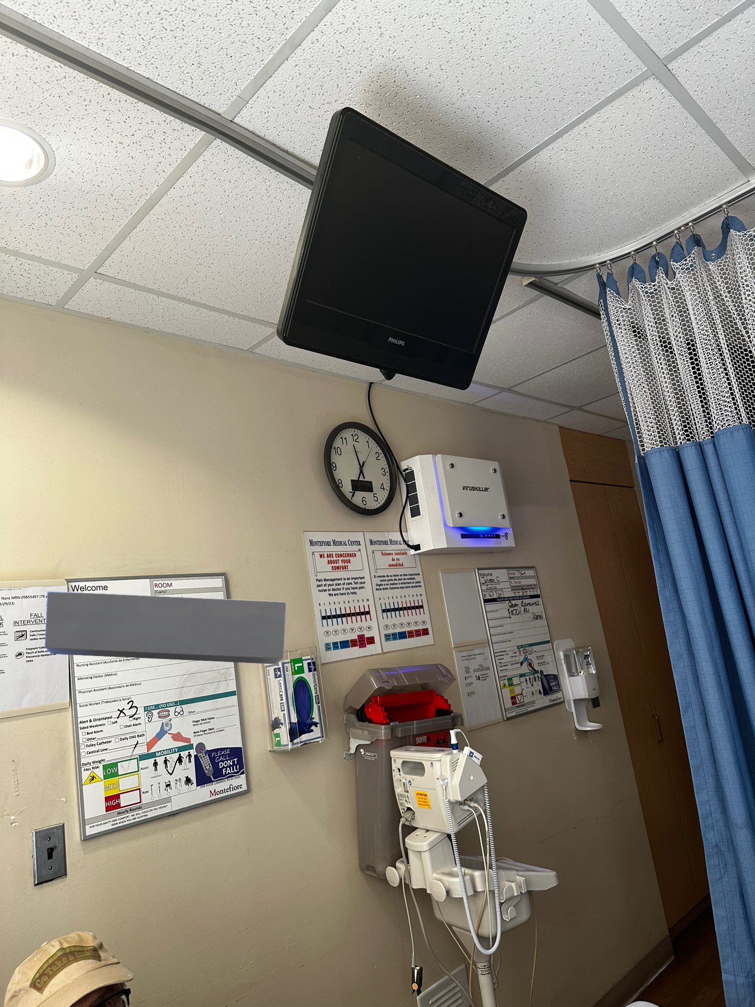 Hospital Room Tv
