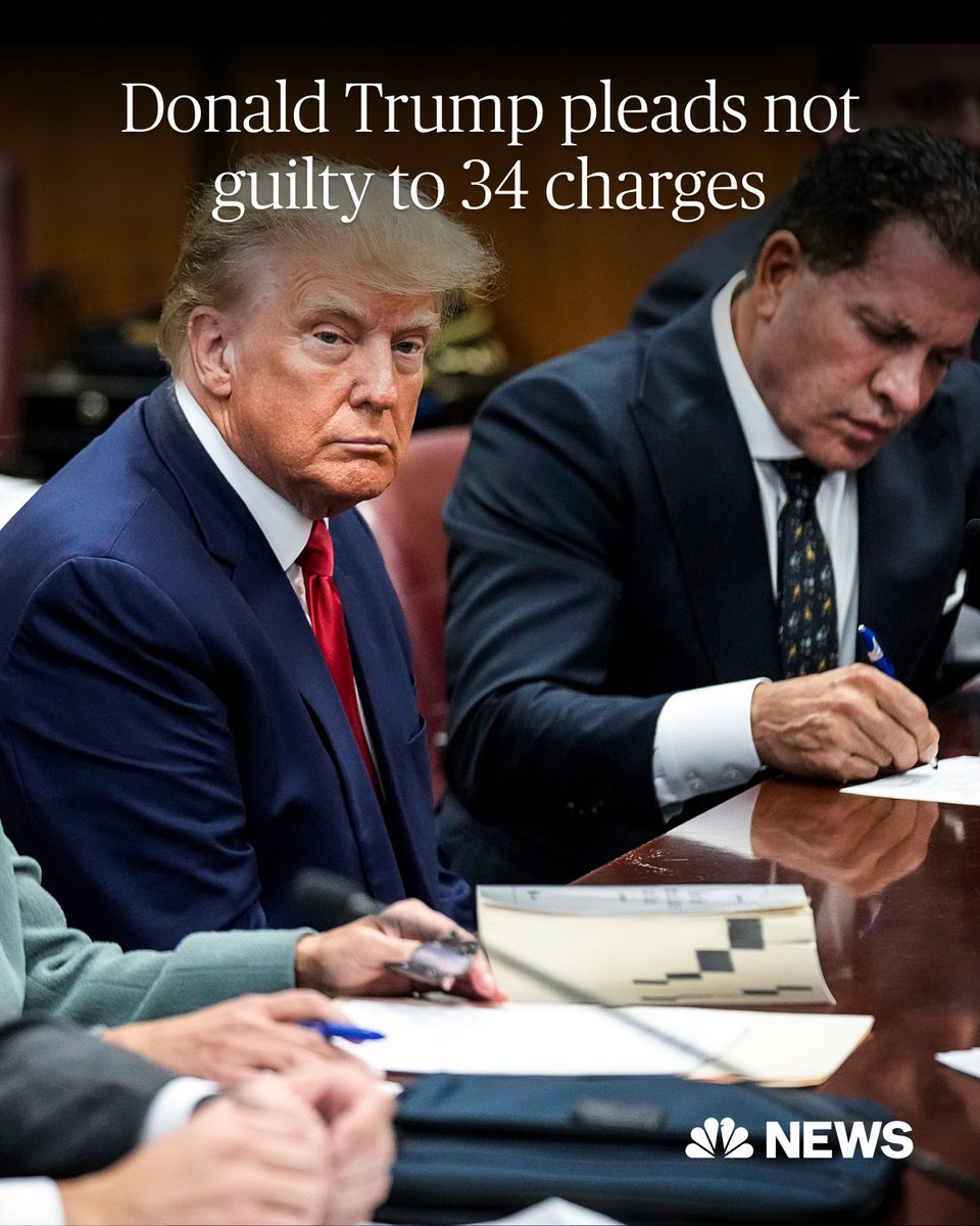 Nbc News On Twitter Breaking Former President Trump In A New York
