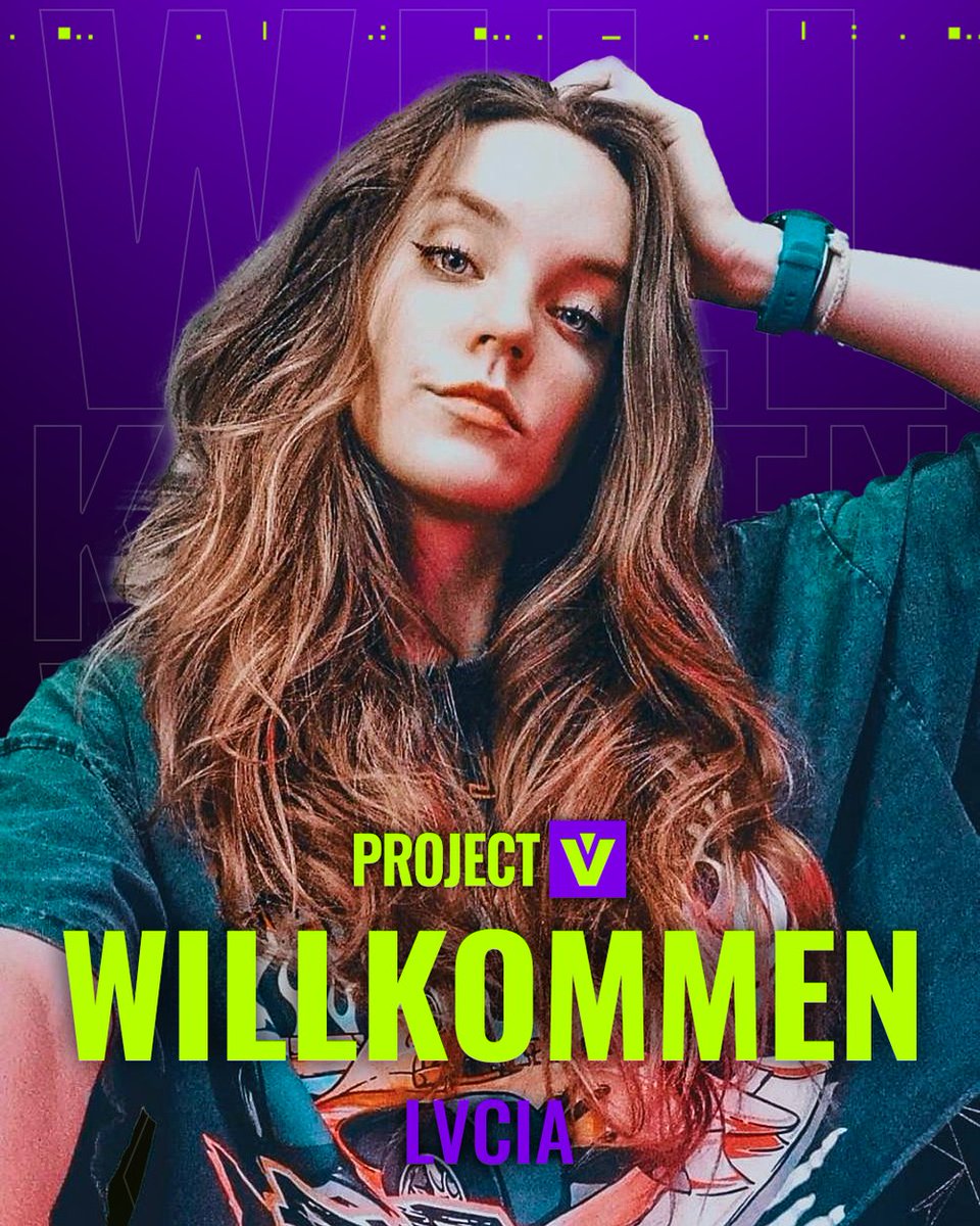PROJECT V on Twitter: "Alle guten Dinge sind 3🤓 Damit heißen wir @LvciaLive bei uns als Junior ...