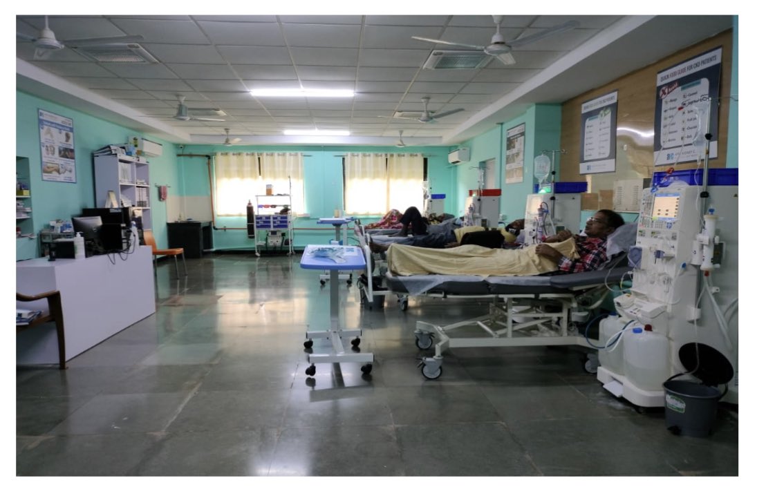 Visited a Primary health centre (PHC) in Goa that offers dialysis ...