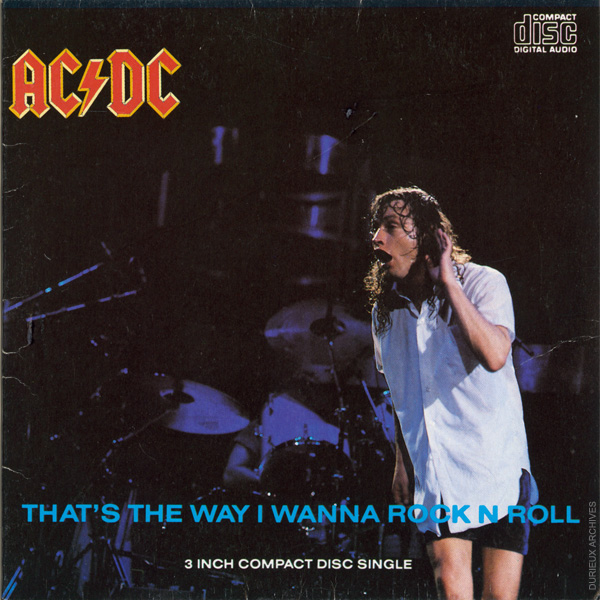 Ac Dc On Twitter Otd 1988 “thats The Way I Wanna Rock And Roll” Is