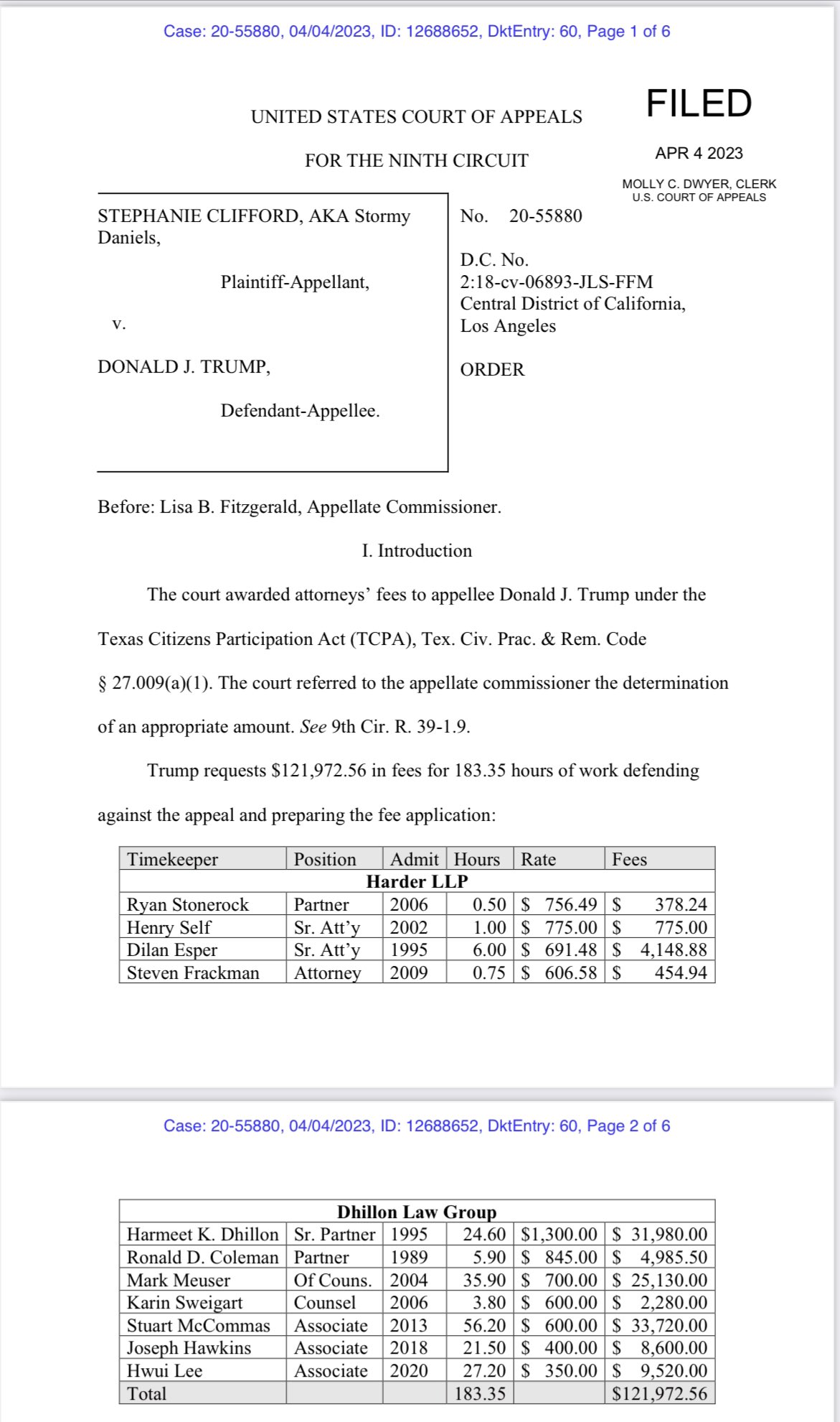Judge Rules Stormy Daniels Owes Donald Trump More Money Judge Rules Stormy Daniels Owes Donald Trump More Money