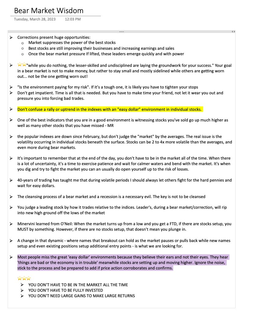 I believe that to be great, you have to learn to think like someone who ...