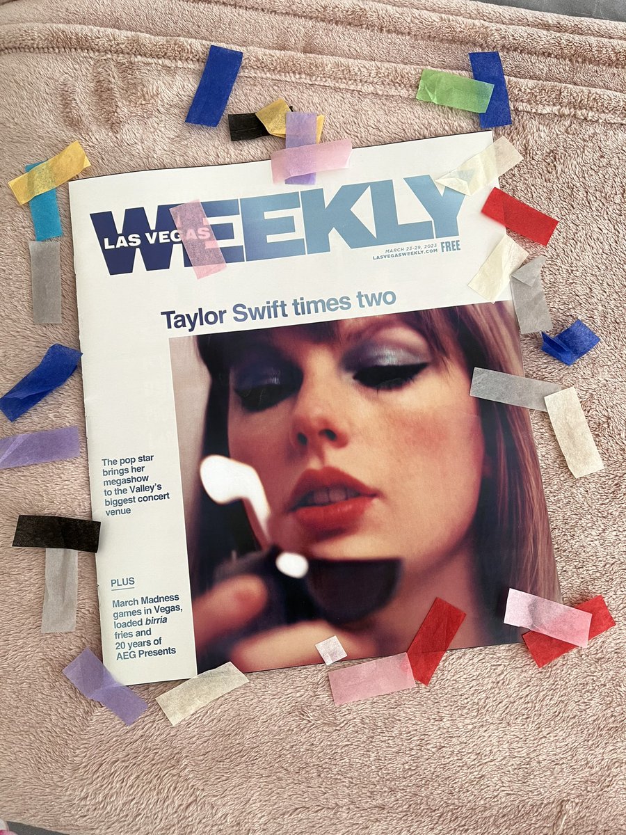 beck ʕ•ᴥ•ʔ on Twitter: "RT @CasuallyCruel7: GIVEAWAY Las Vegas Weekly magazine featuring Taylor ...