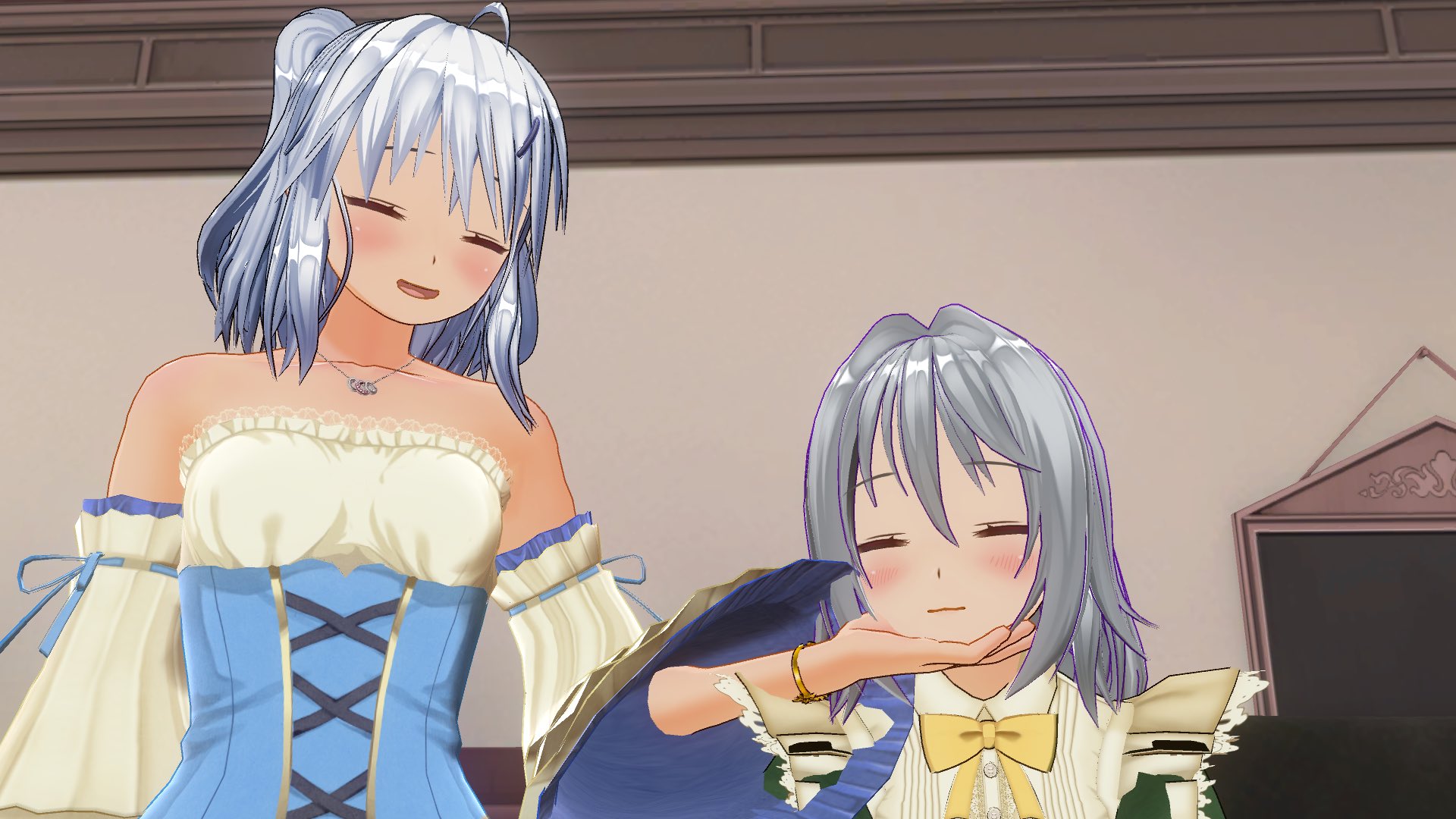 千石 豊＠COM3D2 CM3D2(戦ロリペッチ) on Twitter: "おはようございます！！ 猫みたいな風花は撫でたくなっちゃうもんです！ ついつい雪も撫でちゃいます！ ｺﾞﾛｺﾞﾛ ...