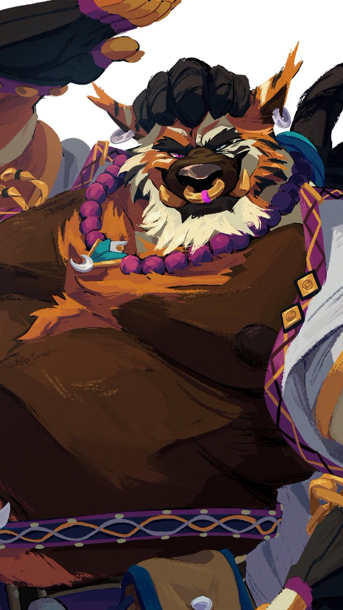 ⚠COGNITOHAZARD⚠ on Twitter: "RT @iaidonooji: Mighty Monk. Full Color for Bulph~!"