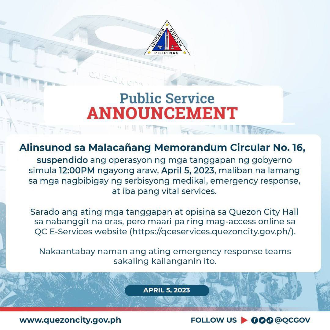 Quezon City Government on Twitter: Quezon City Government on Twitter:
