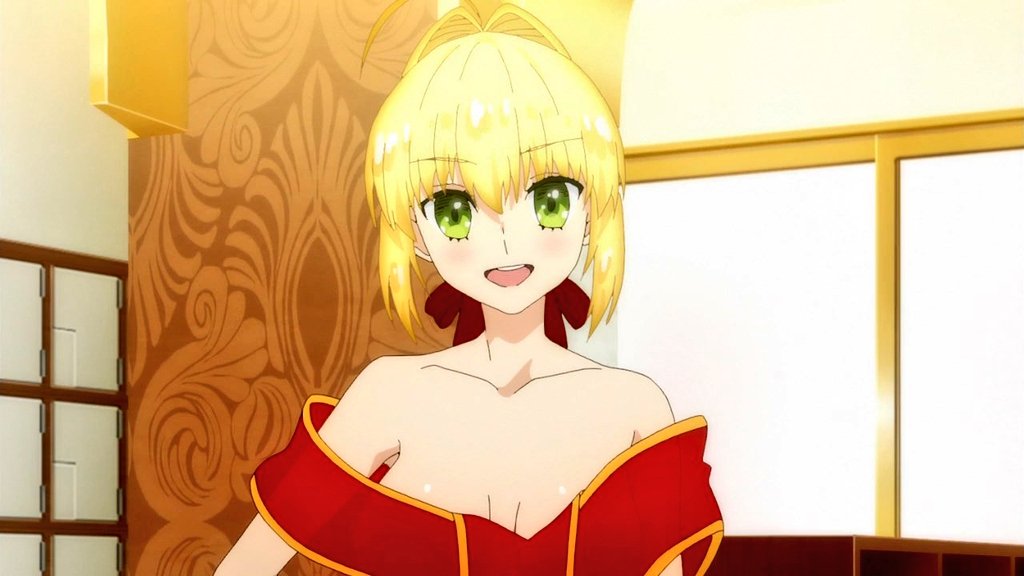 Waifu Tower on Twitter: "RT @Blonde_Waifus: Nero Claudius 🔥🔥😤 (Source) * Fate/Extra Last Encore