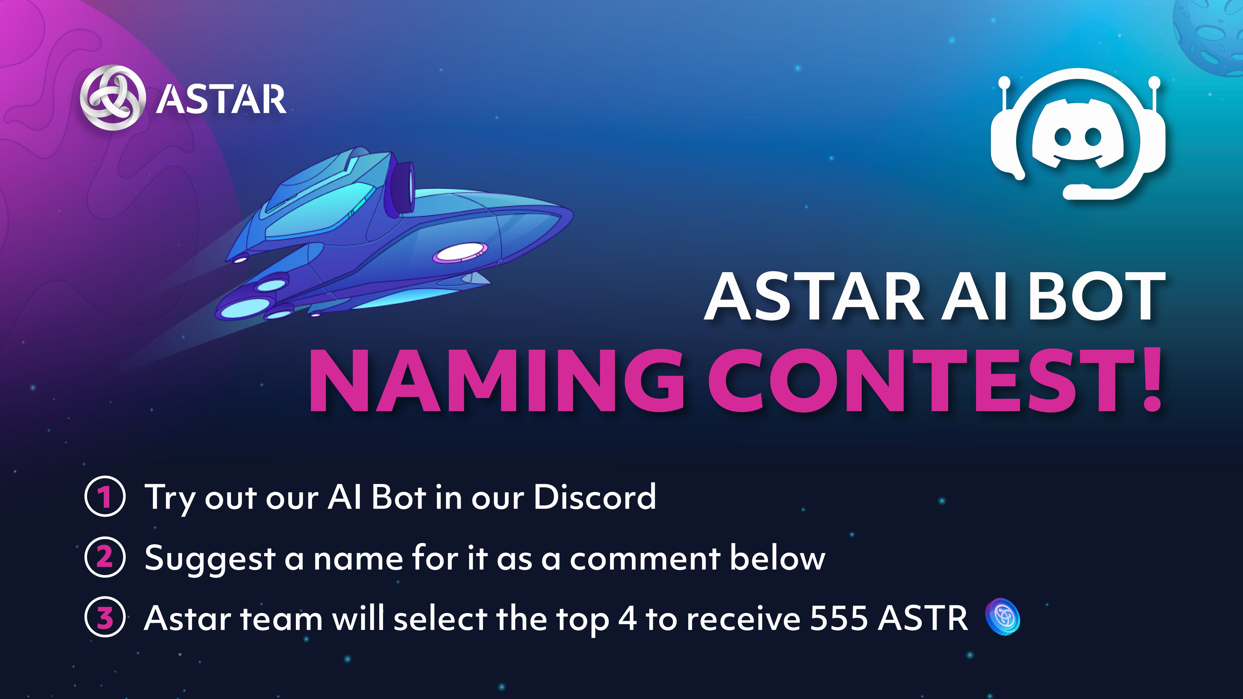 Astar Network INDONESIA 🇮🇩 on Twitter: "Yuk kasih nama AI Bot kita di Discord @AstarNetwork ...