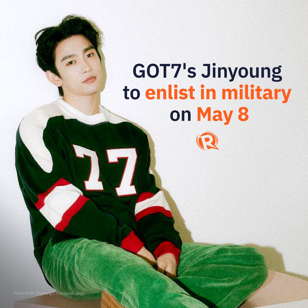 SERVE WELL, JINYOUNG! GOT7's Park Jin-young is enlisting in the ...