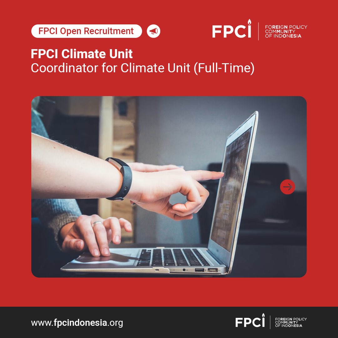 FPCI on Twitter: "🔔 WE ARE HIRING! 🔔 FPCI is currently looking for a full-time Coordinator for ...