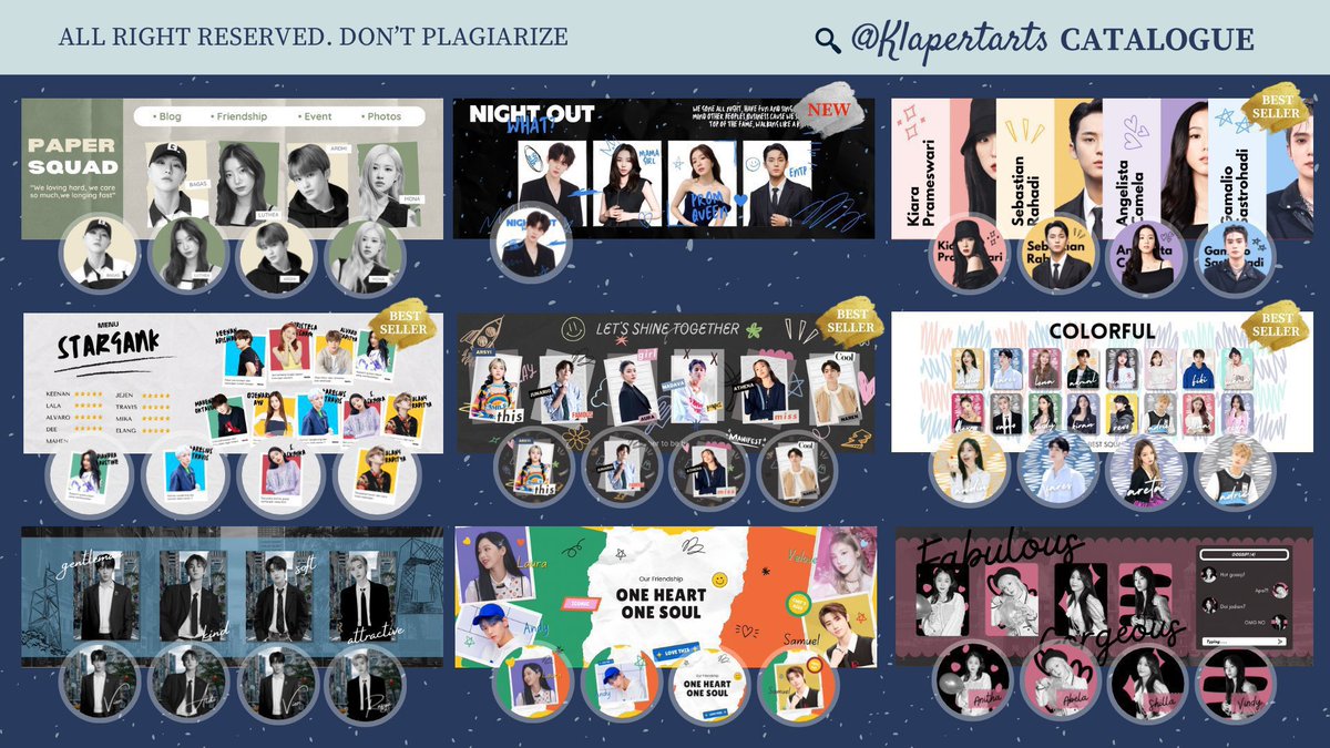 ️️ؘcc, baca bio on Twitter: "RT @KLAPERTARTS: Bantu RT 💕 KLA OPEN! Ada layout classy, layout ...