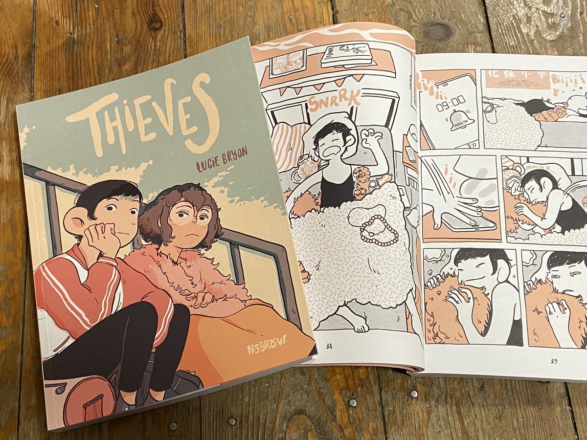 Jared of OK Comics on Twitter: "RT @DanielleTute: Thieves by @heyluchie is selling like hot ...