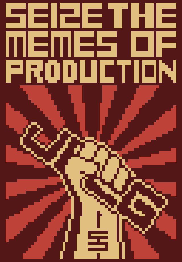 PixelArtFighter.eth on Twitter: "Seize the memes of production #pixelart"