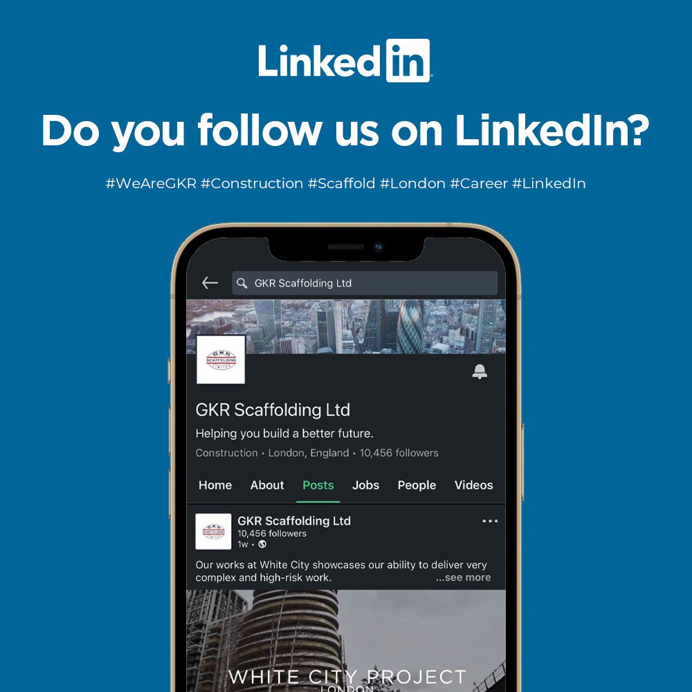 GKR Scaffolding Ltd on Twitter: "At GKR, we're passionate about scaffolding and committed to ...
