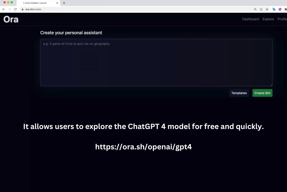 ChatGPT-4 is a phenomenal AI tool in 2023. But presently, it costs $20 to access it. Here are 4 ...