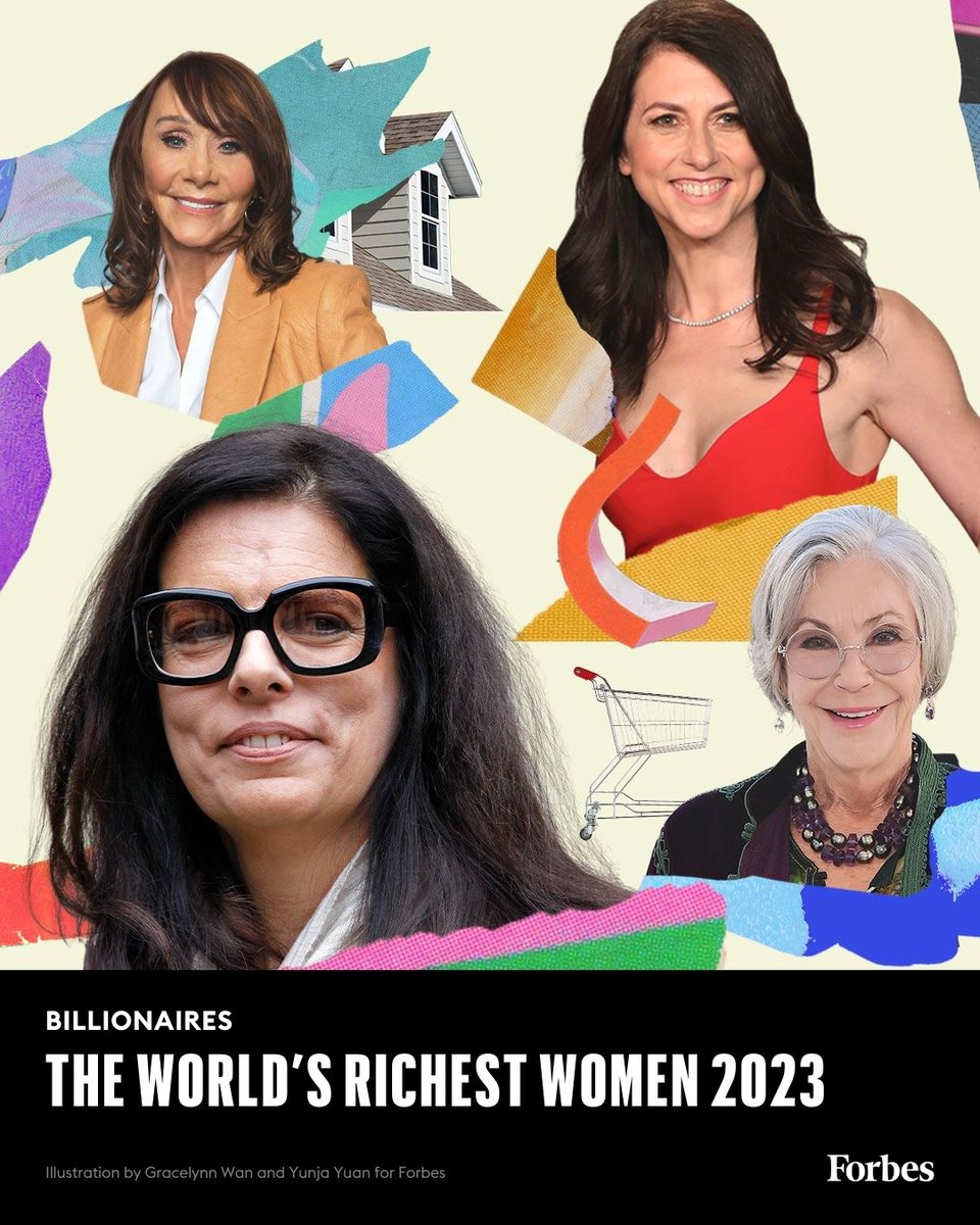 There are 337 women billionaires around the globe, according to the # ...