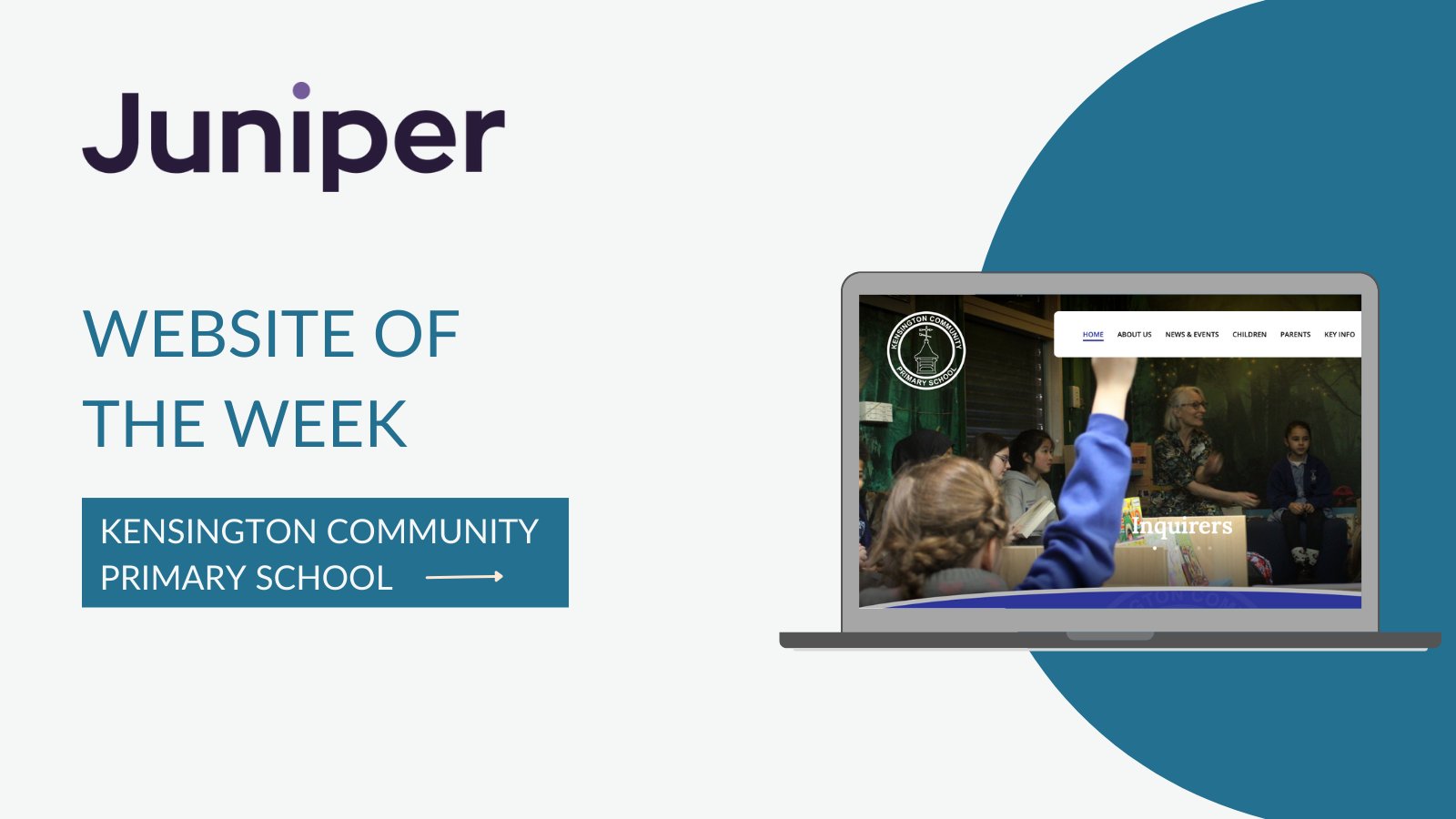 Juniper Education on Twitter: " Kensington Community Primary School are in the spotlight for our ...