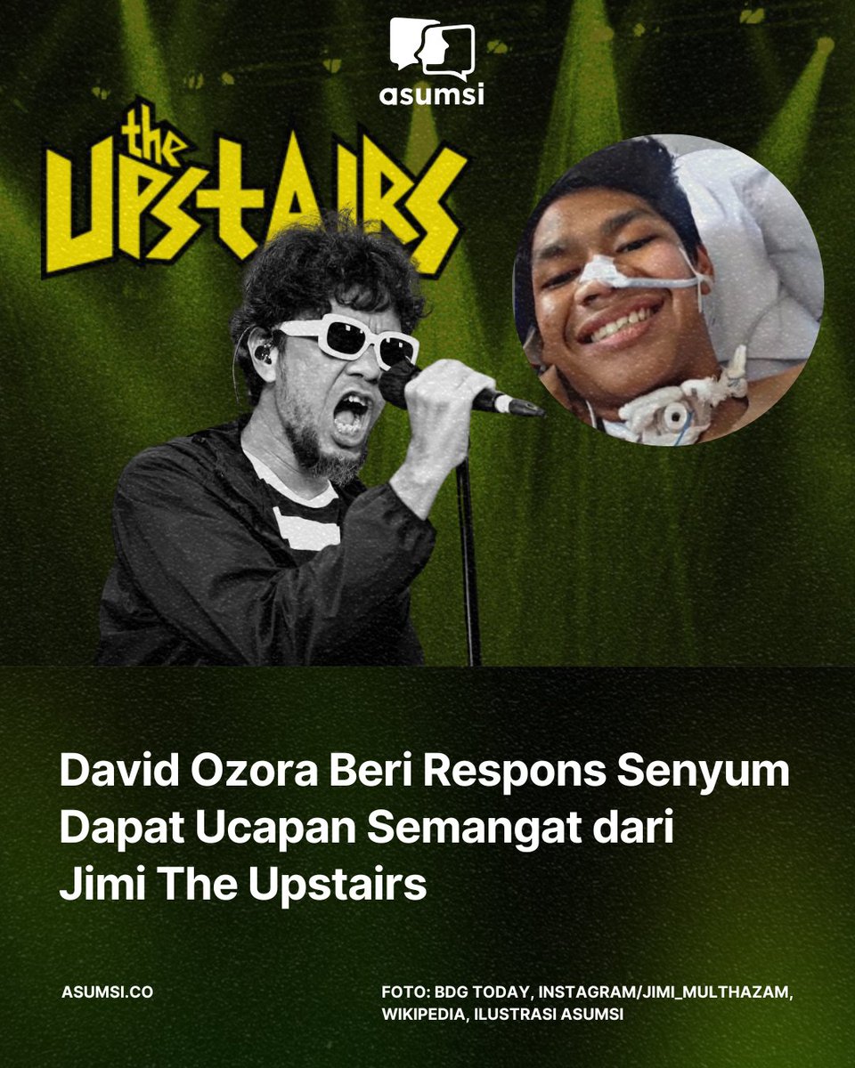 Asumsi on Twitter: "Vokalis grup band The Upstairs Jimi Multhazam membuat video yang memberikan ...