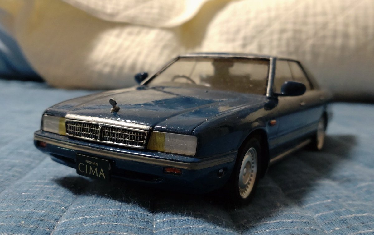 西部警察と太陽にほえろ！ on Twitter: "Y31シーマのプラモデルはアオシマ製のみ(写真はセドリックシーマ)。Y31セドリック/グロリアV30ターボのプラモデルはフジミ製のみ(写真は ...