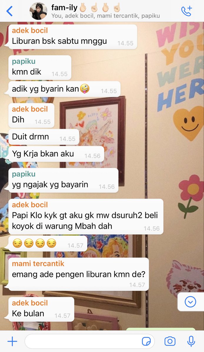 vinceu on Twitter: "[028] adek 🤝🏻 papi"