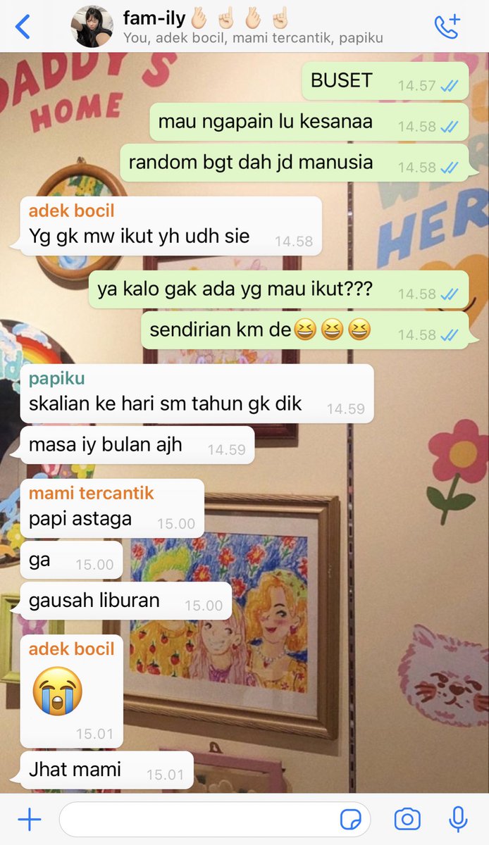 vinceu on Twitter: "[028] adek 🤝🏻 papi"